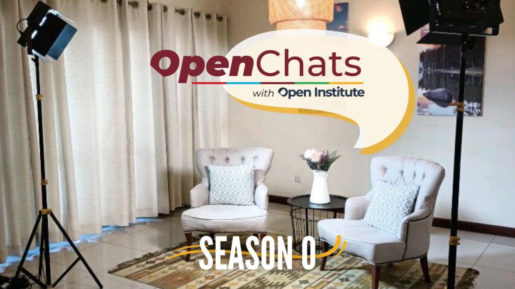 Announcing Open Chats on Youtube - Open Institute